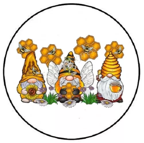 Bee Gnomes Honeycomb Beehive Sticker Party Favors Sticker Envelope ...