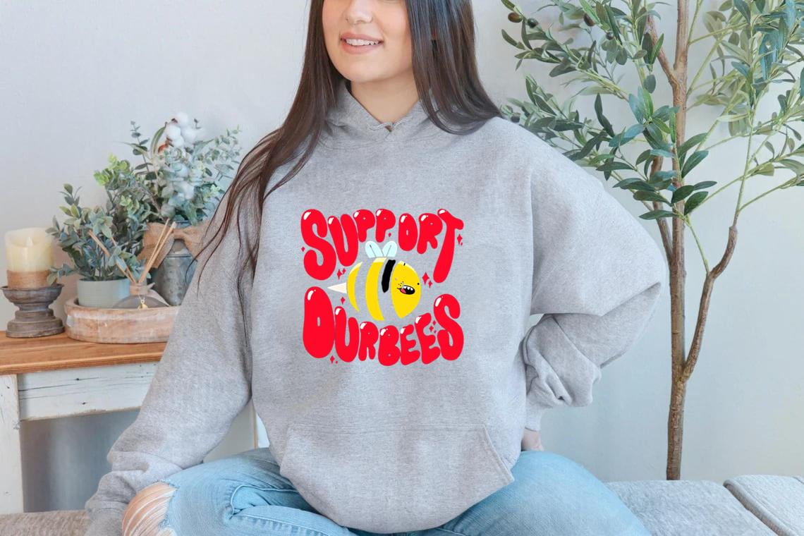 Bee Helper Hoodie Save Our Bees Message in Eco Bold Graphic, for men ...