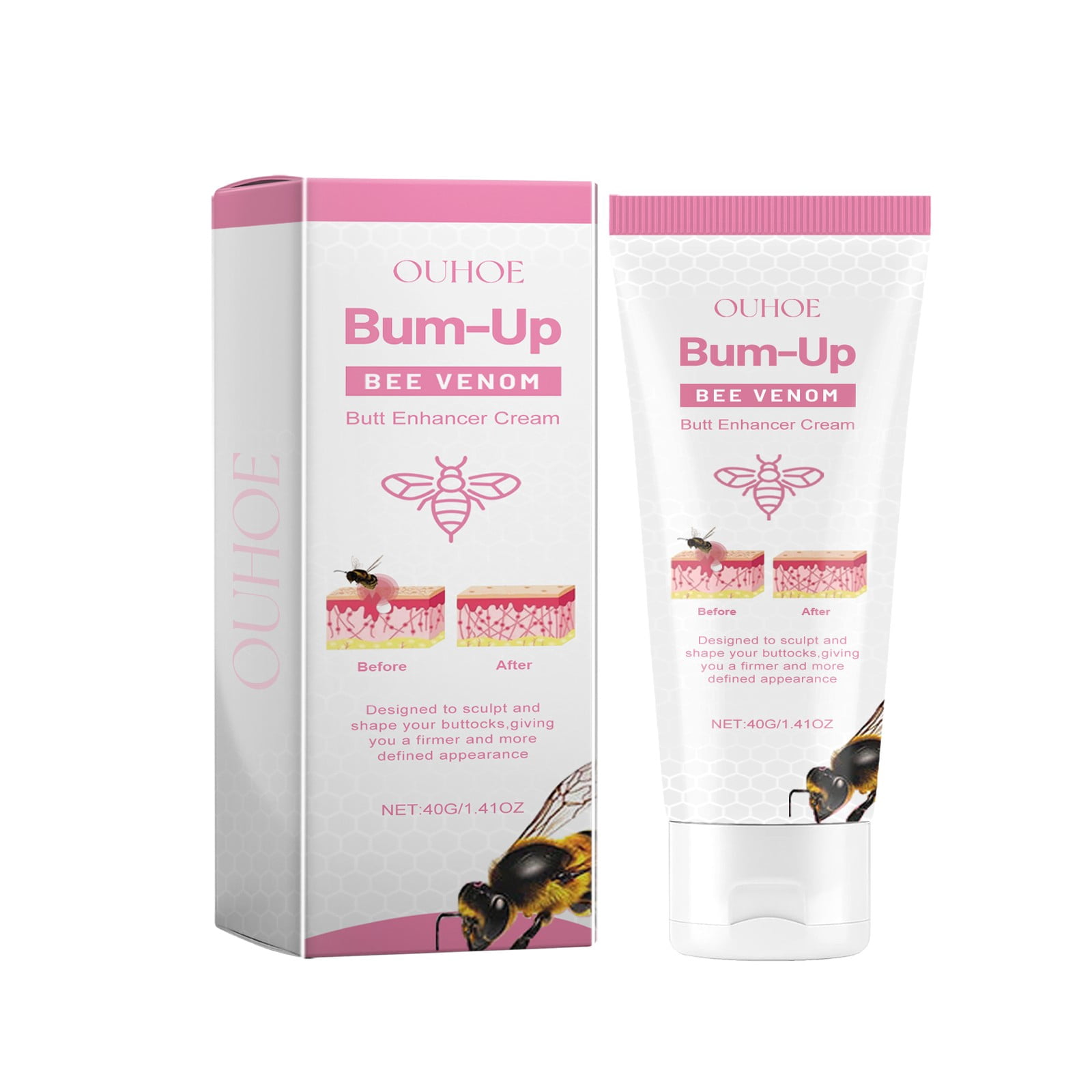 Bee Hip Firming & Lifting Cream，Firming To Enhance Skin Elasticity ...