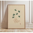 Bee Honeycomb Poster Minimal Insect Art Simple Nature Wall Decor Art ...
