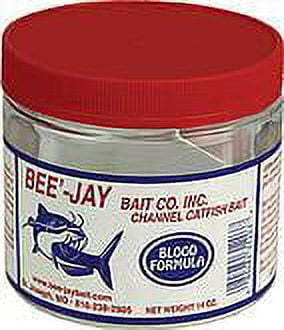 Bee'-Jay Bait Blood Flavor Dough Catfish Bait, Red, 14 Oz. - Walmart.com
