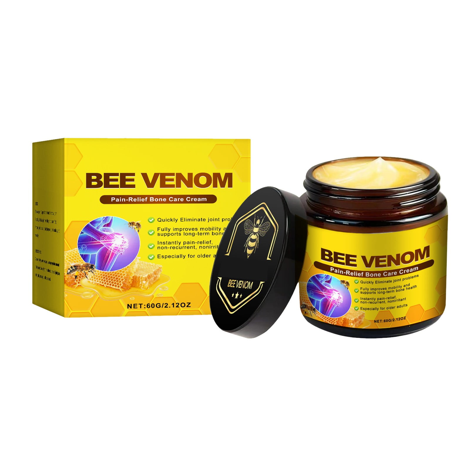 Bee Joint Cream, Bee Cream, Professional Bee Joint Gel, Bee Advanced ...