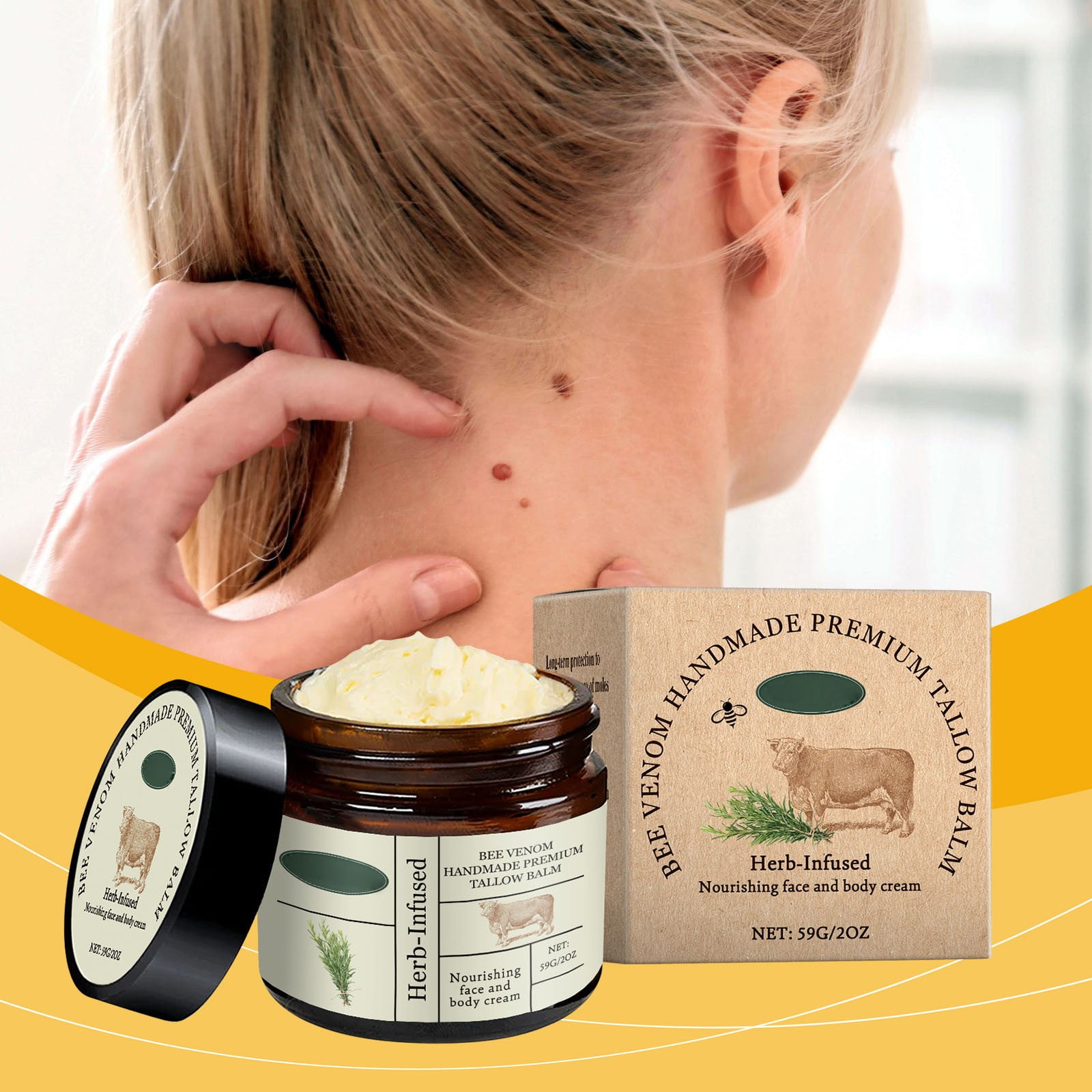 Bee Joint Sting Poison Care Cream Relieves Muscle Soreness and ...