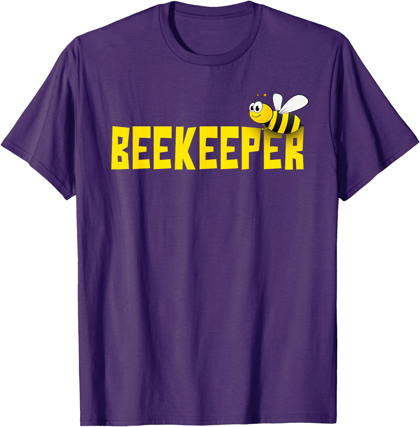 Bee Keeper Beekeeper Funny Cute Beekeeping Softstyle T-Shirt,Purple ...