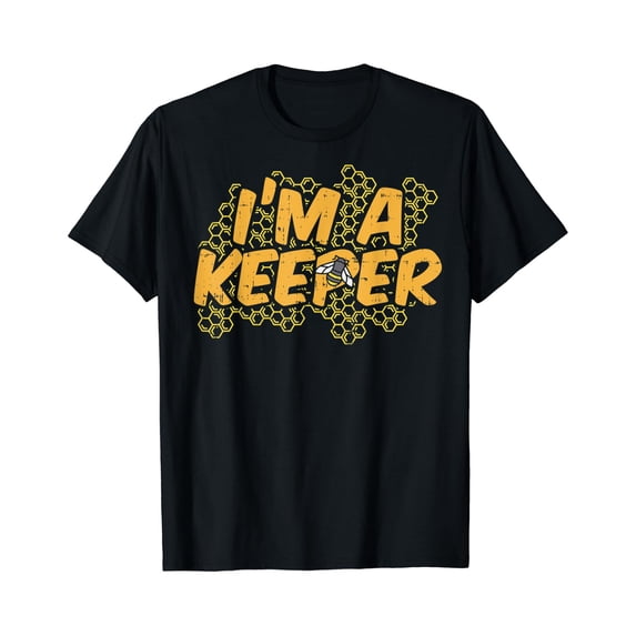 Bee-Keeper Funny Beekeeping Pun Humor Honey Apiarist Gift T-Shirt ...