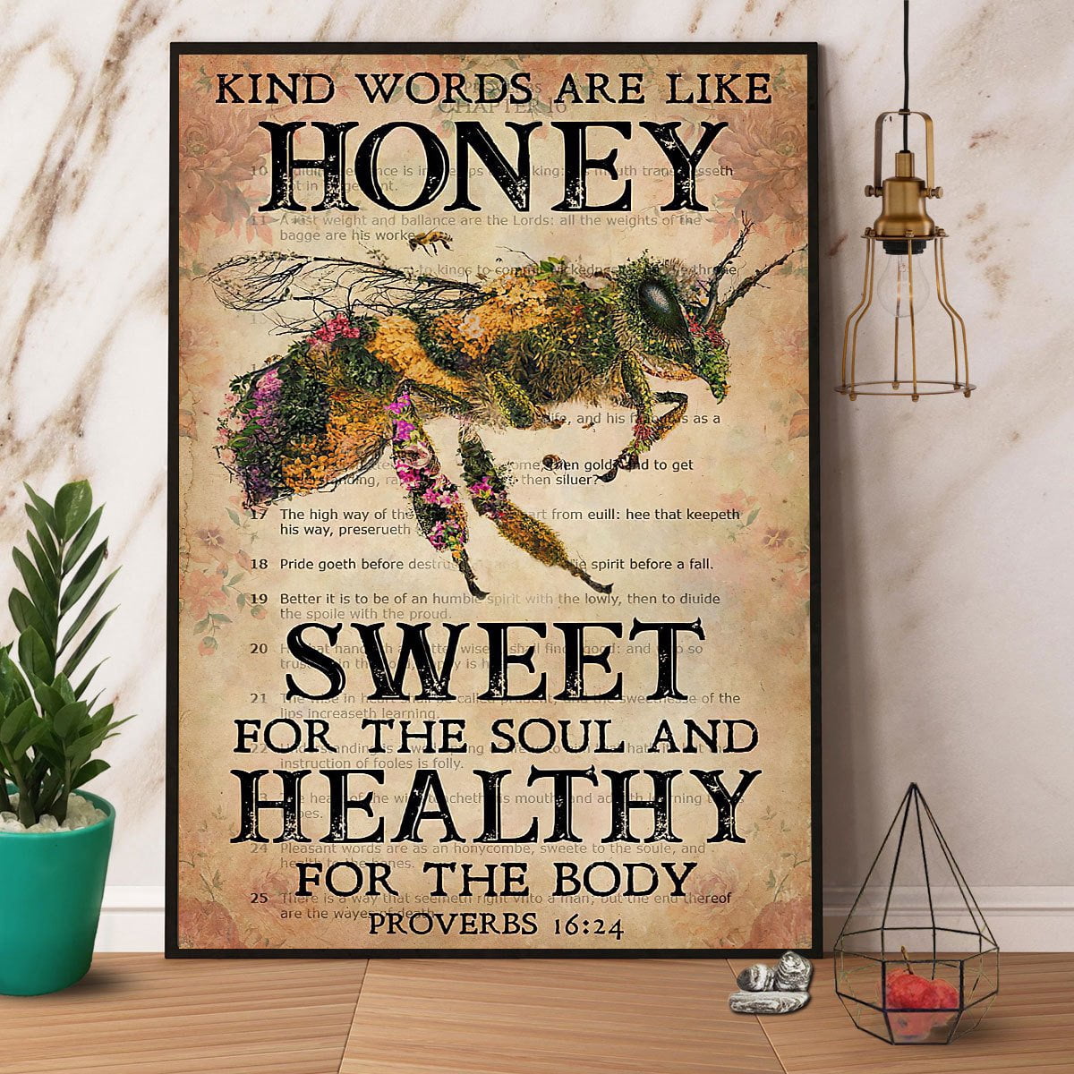 Bee Kind Words Are Like Honey Sweet For The Soul And Healthy Paper ...