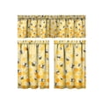 Bee Kitchen Curtains and Valances Funny Window Over Sink Decor Ideas ...