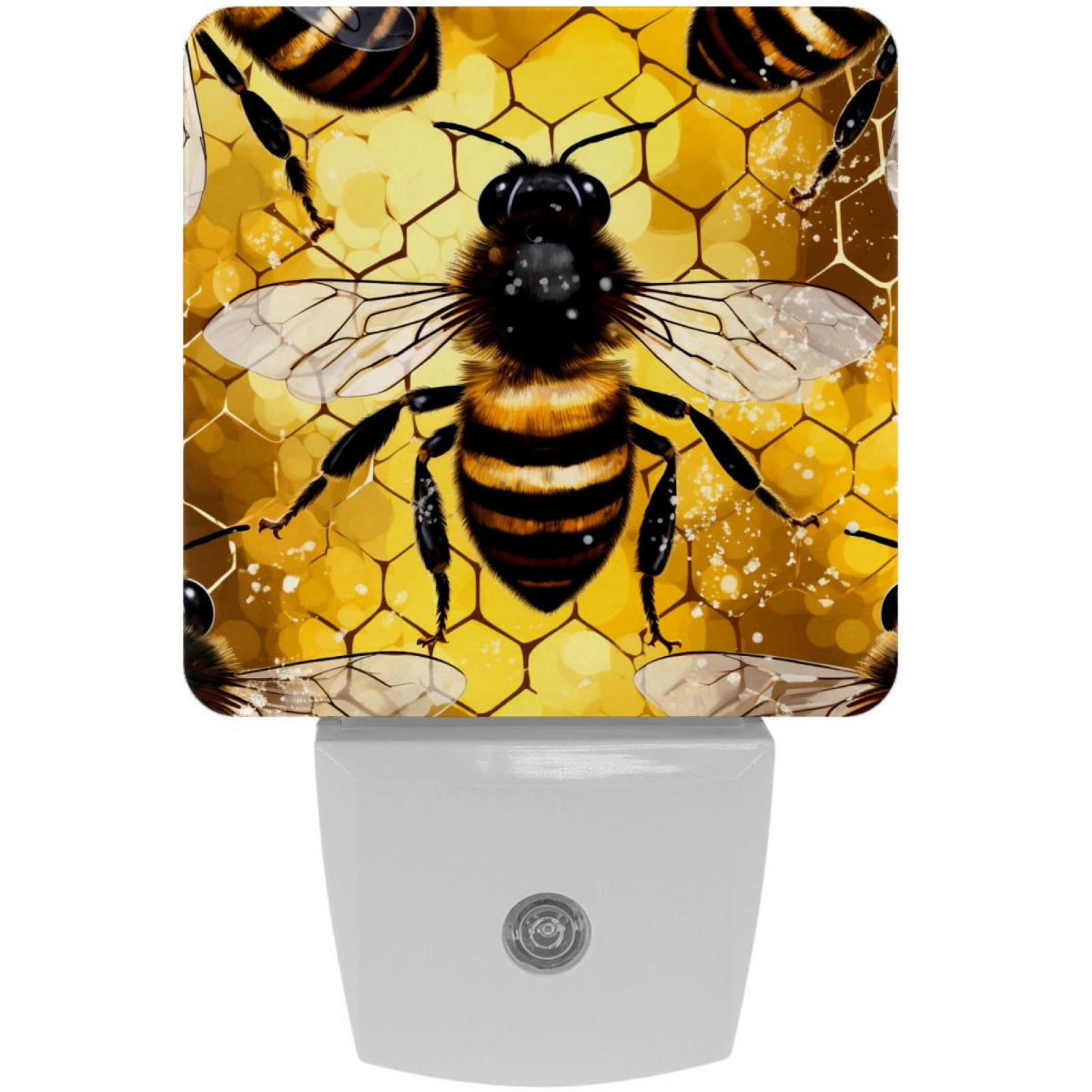 Bee LED Square Night Lights - Energy Efficient and Contemporary Design ...
