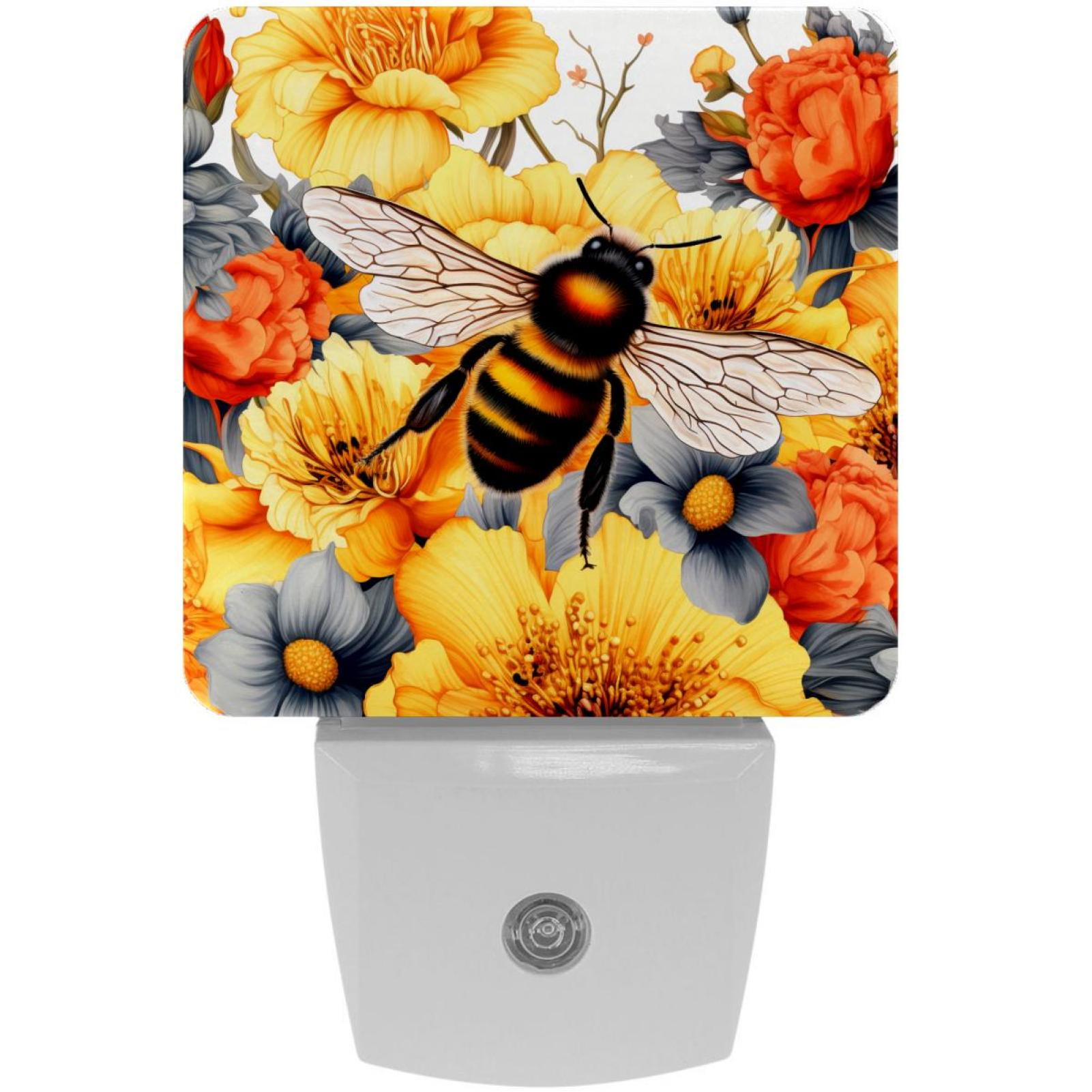 Bee LED Square Night Lights - Energy Efficient and Contemporary Design ...