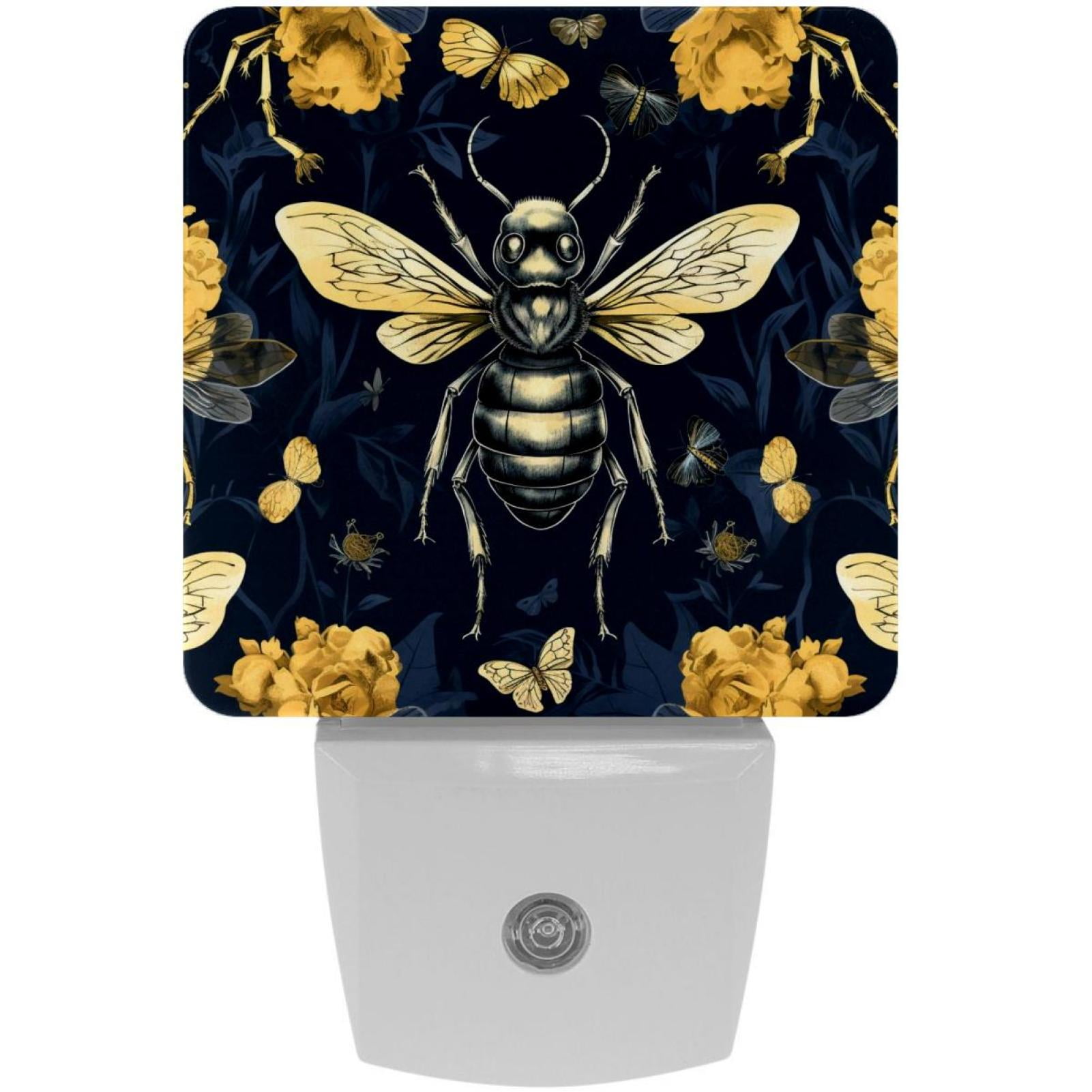 Bee LED Square Night Lights- Energy Efficient and Stylish Illumination ...