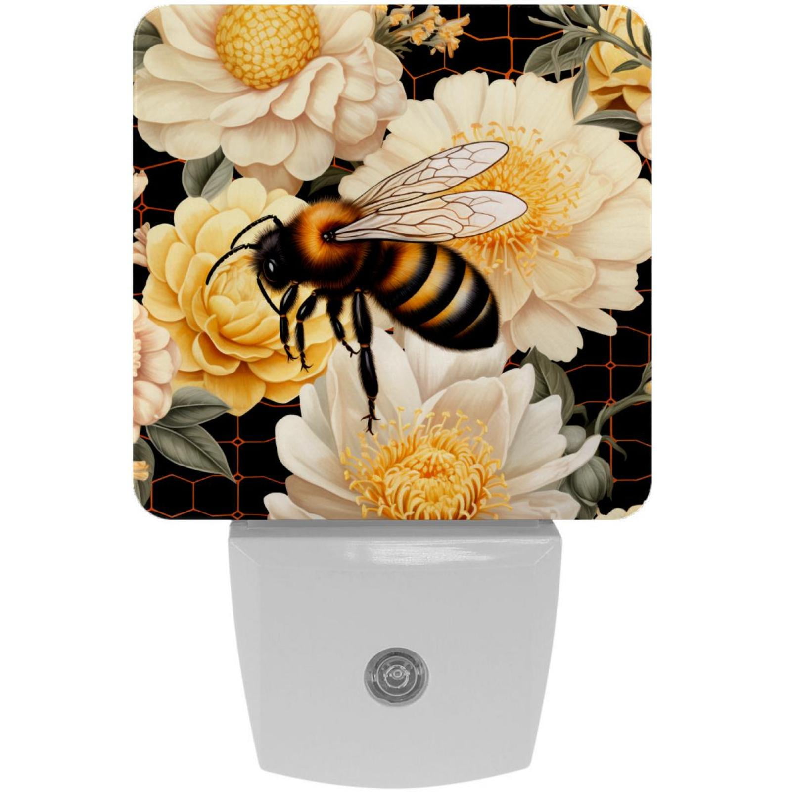 Bee LED Square Night Lights - Illuminating Your Space with Style ...