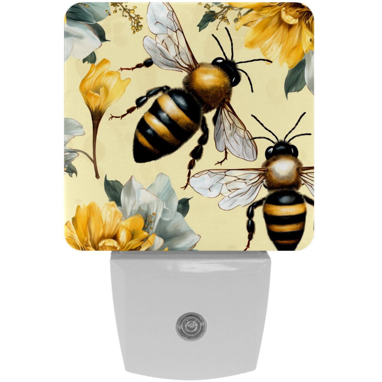 Bee LED Square Night Lights: Innovative Illumination for a Relaxing and ...