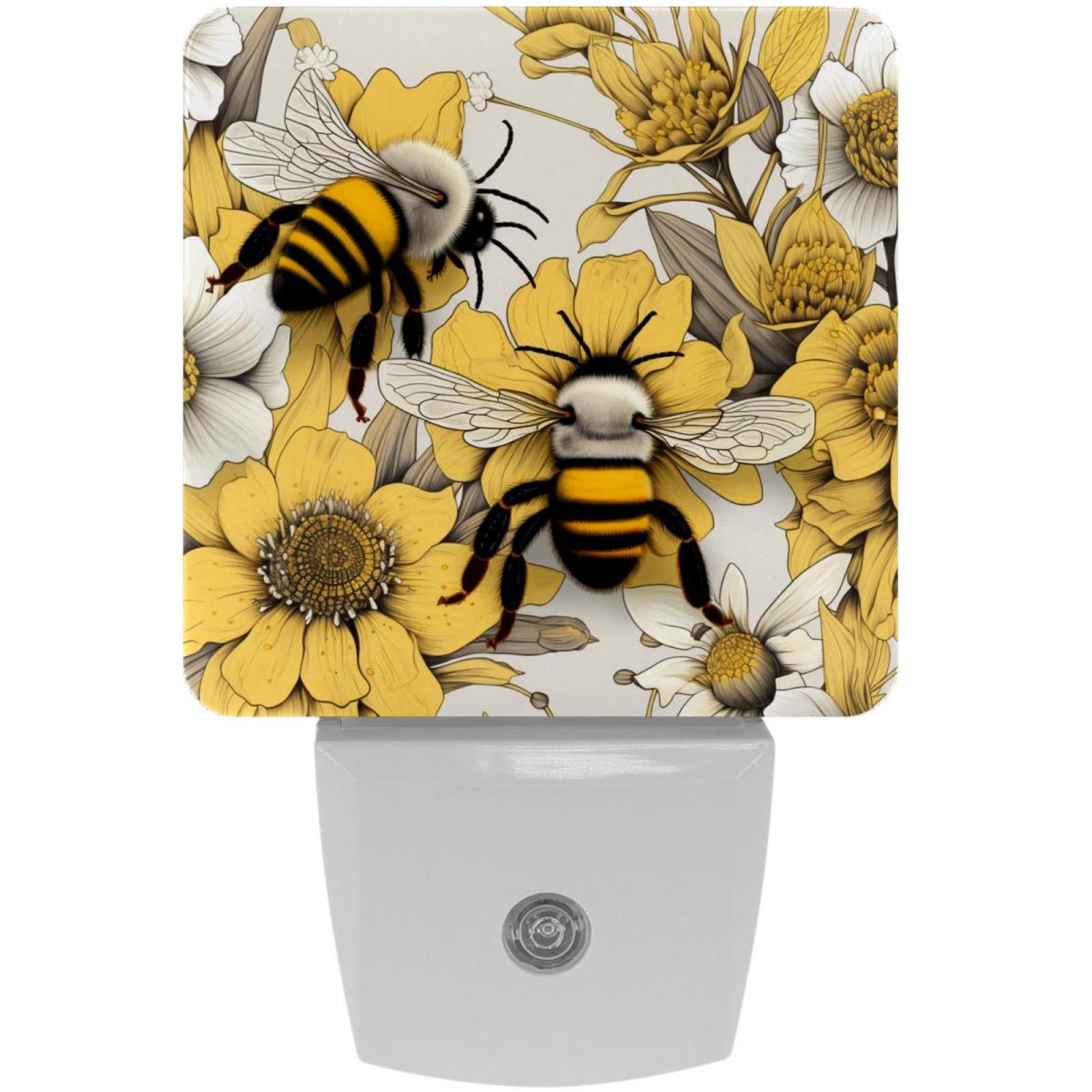 Bee LED Square Night Lights: Innovative Illumination for a Relaxing and ...