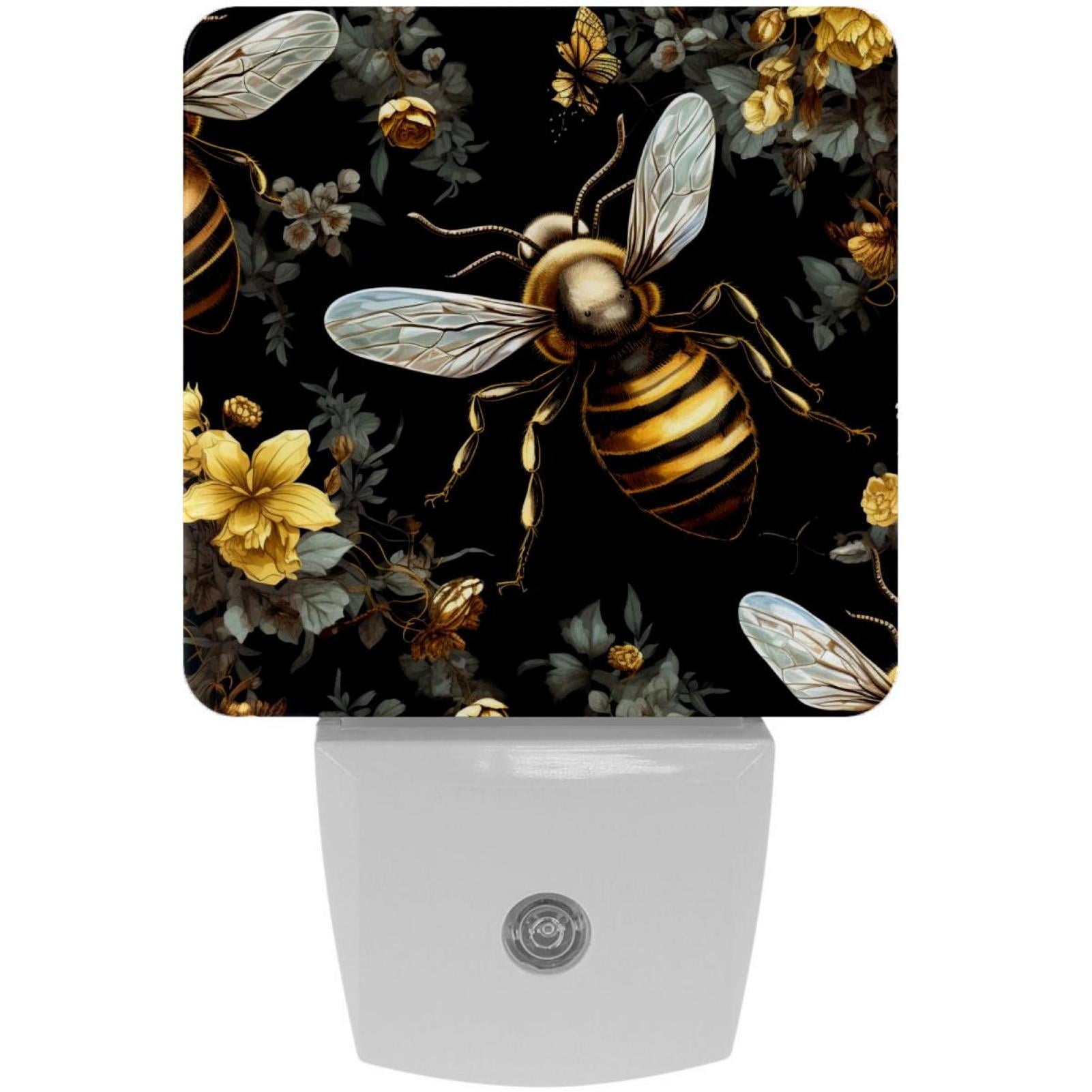 Bee LED Square Night Lights - Stylish and Convenient Illumination for ...