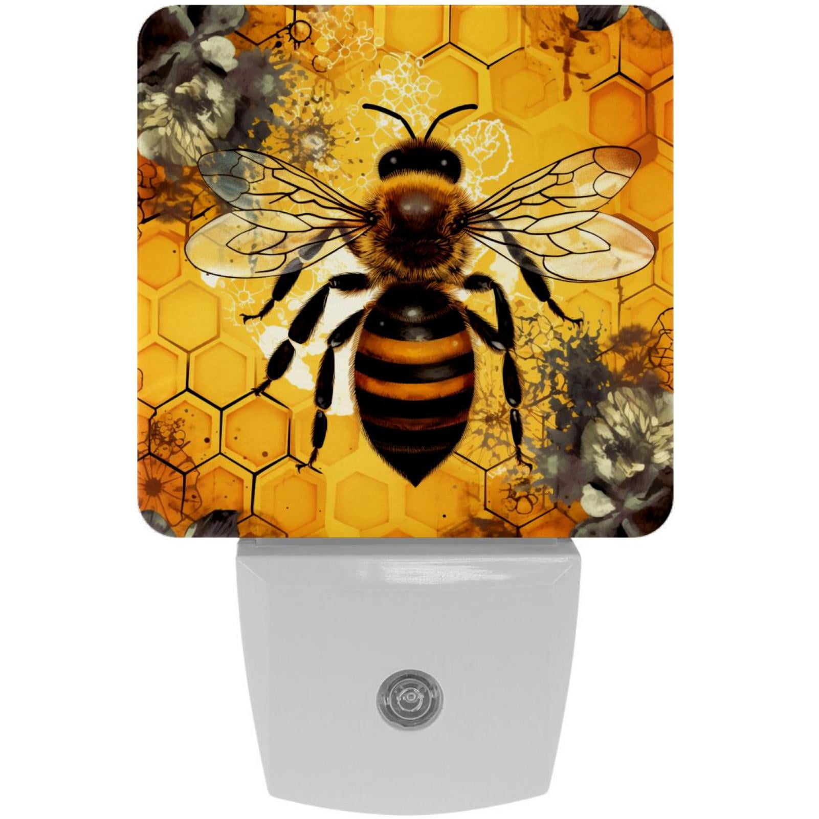 Bee LED Square Night Lights - Stylish and Energy-Efficient Illumination ...