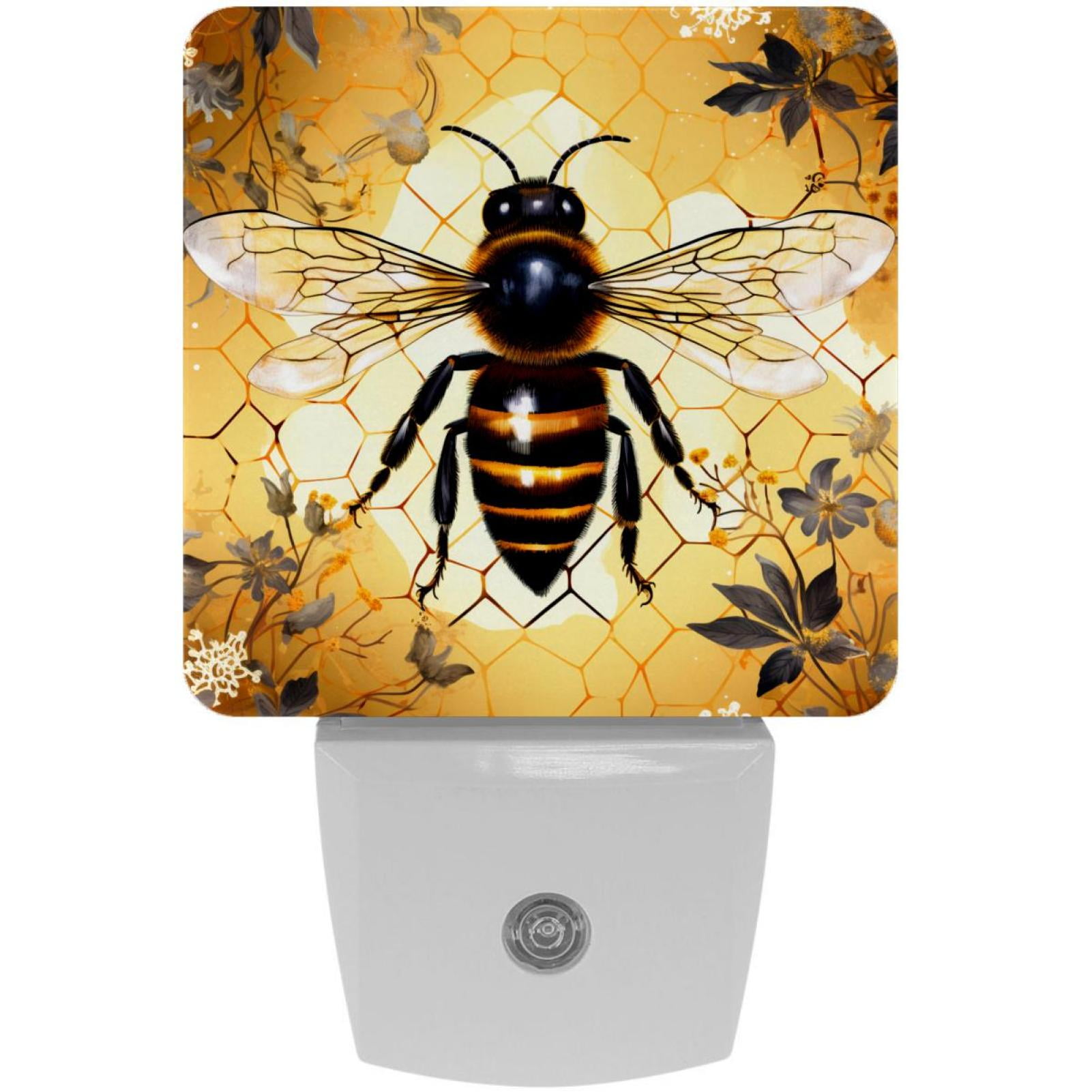 Bee LED Square Night Lights - Stylish and Energy-Efficient Lighting ...