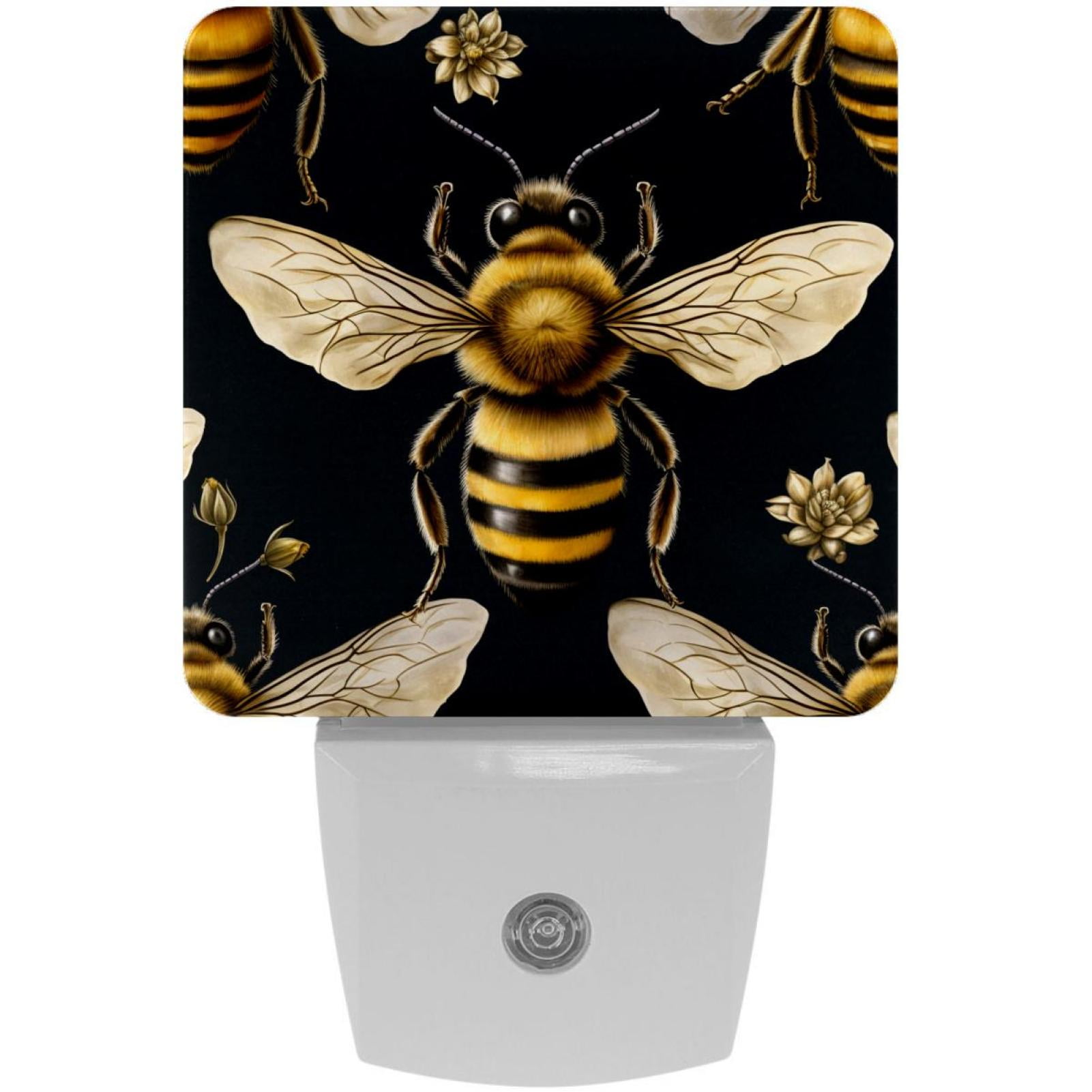 Bee LED Square Night Lights - Stylish and Energy-Efficient Lighting ...