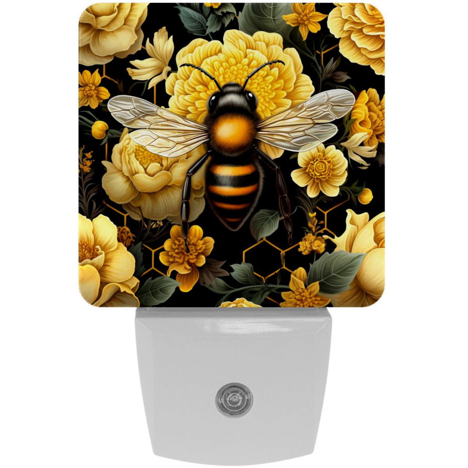 Bee LED Square Night Lights - Stylish and Energy-Efficient Lighting ...