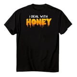 Bee Lover Gift I Deal With Honey Funny Beekeeper Art Unisex T-Shirt up ...