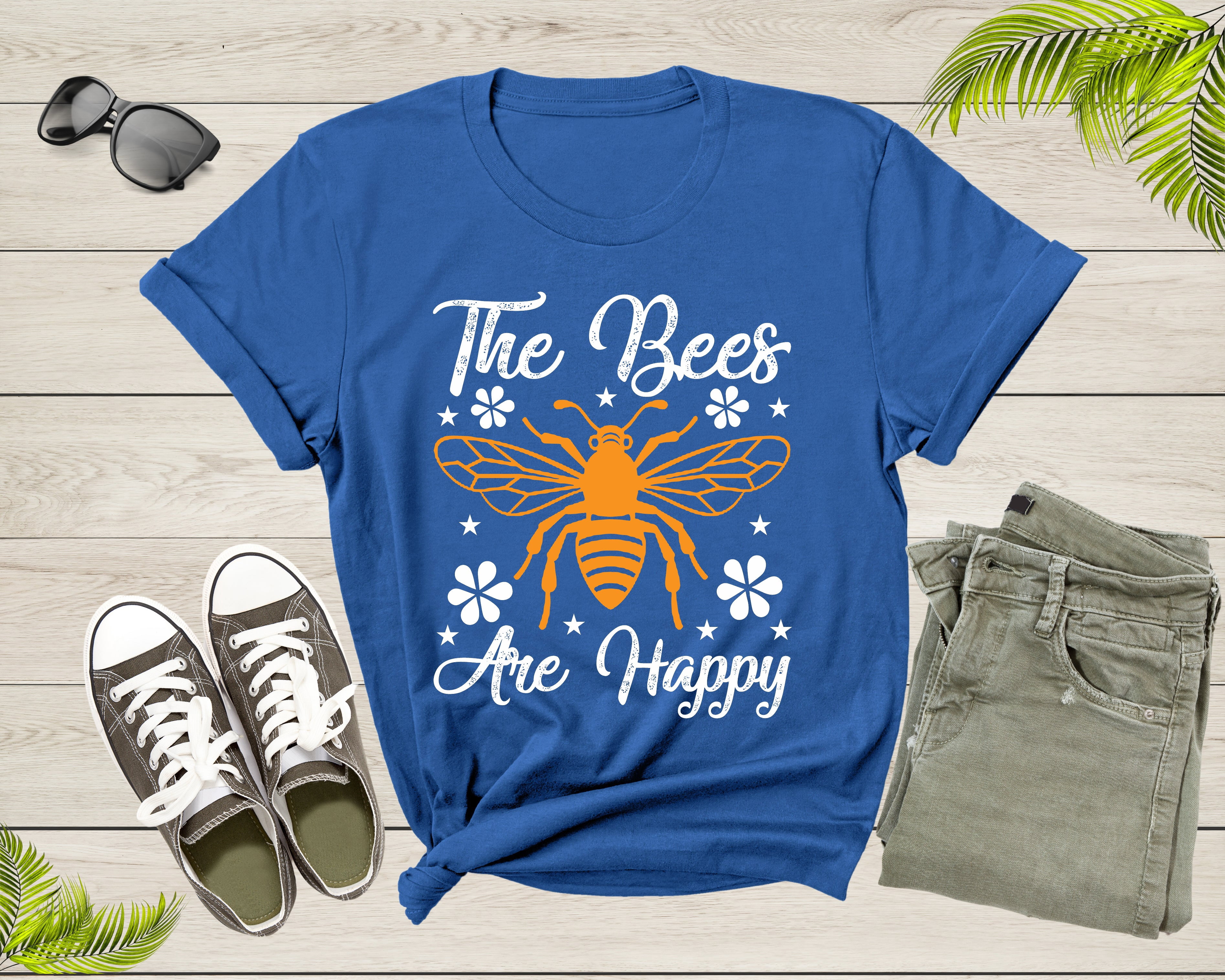 Bee Lover Gift for Beekeepers Bumblebee Birthday Men Women T-Shirt Save ...