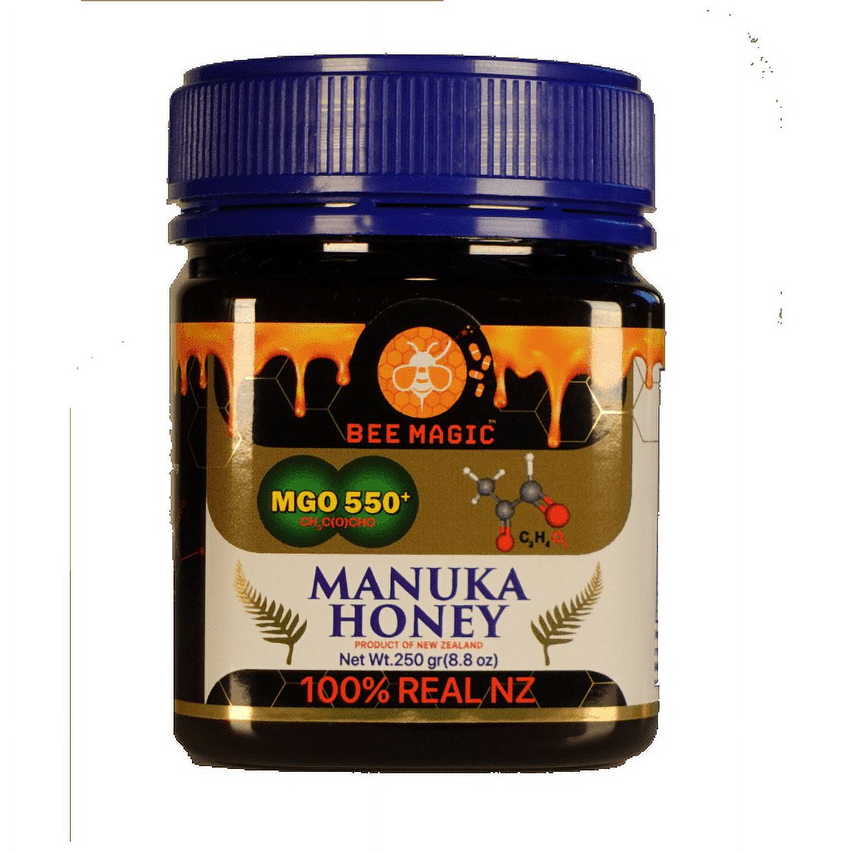 Bee Magic Manuka Honey MGO 550+ , Single Barrel Batch, 8.8 oz, KOSHER ...