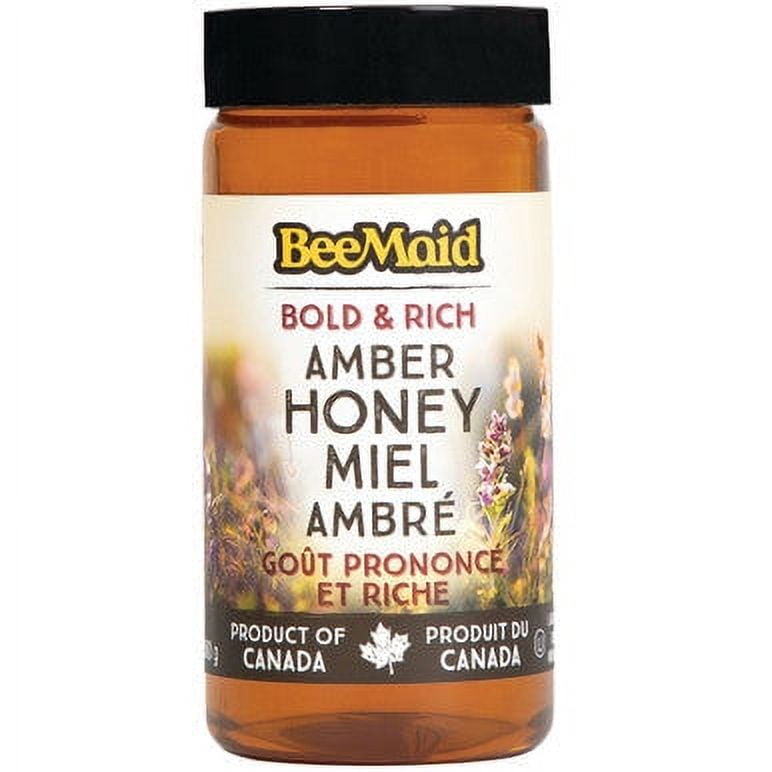 Bee Maid Bold & Rich Amber Honey, 500g/17.5 oz - Walmart.com