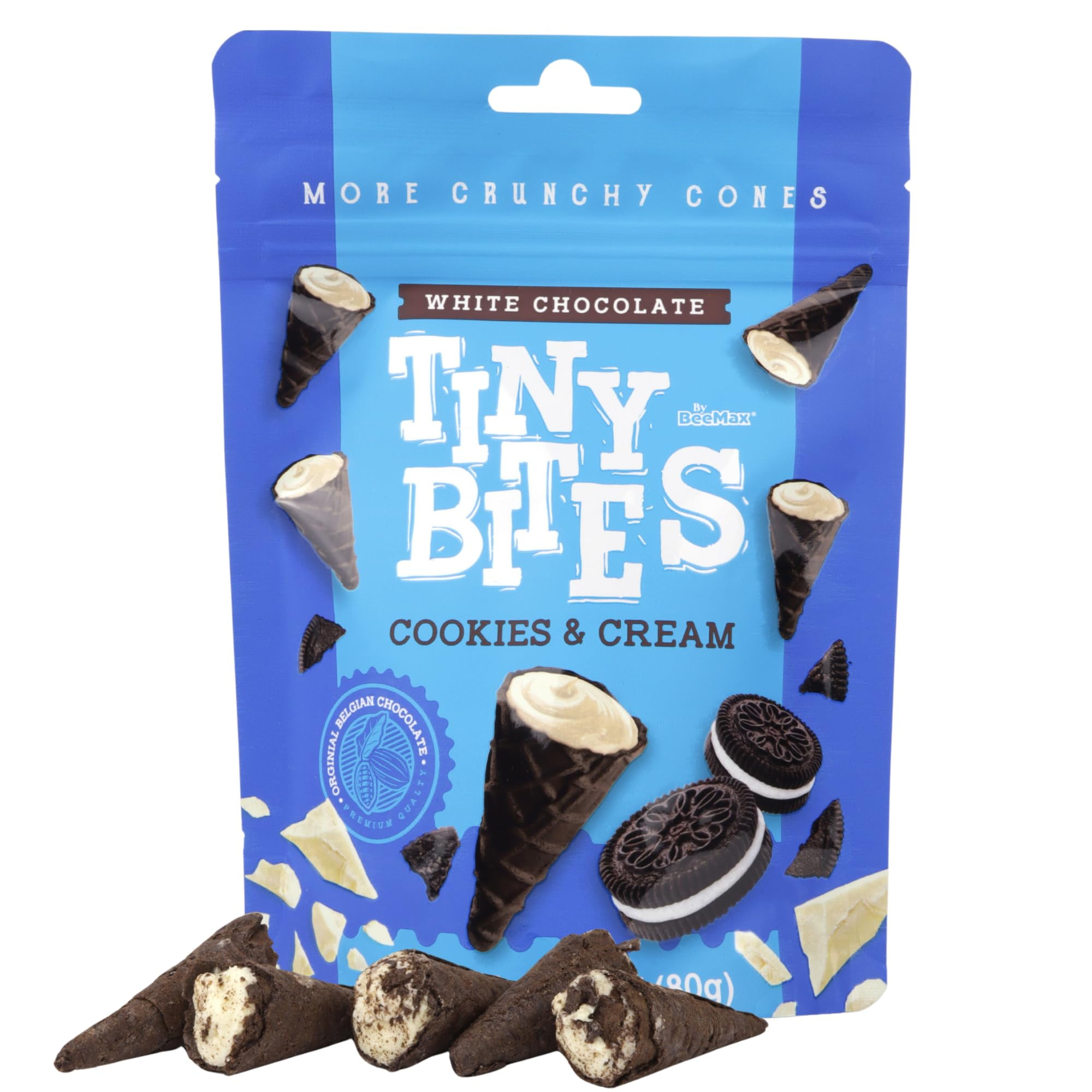 Bee Max Cookies and TGF4 Cream Cones Tiny Bites, Bite Size Waffle Cone ...