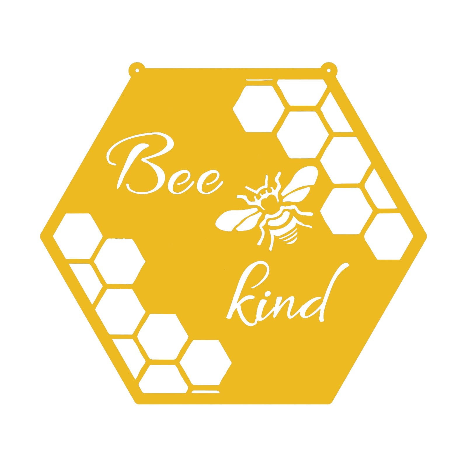 Bee Metal Sign Giftcraft Metal Bee Wall Decor Bee Metal Wall Art Wall ...