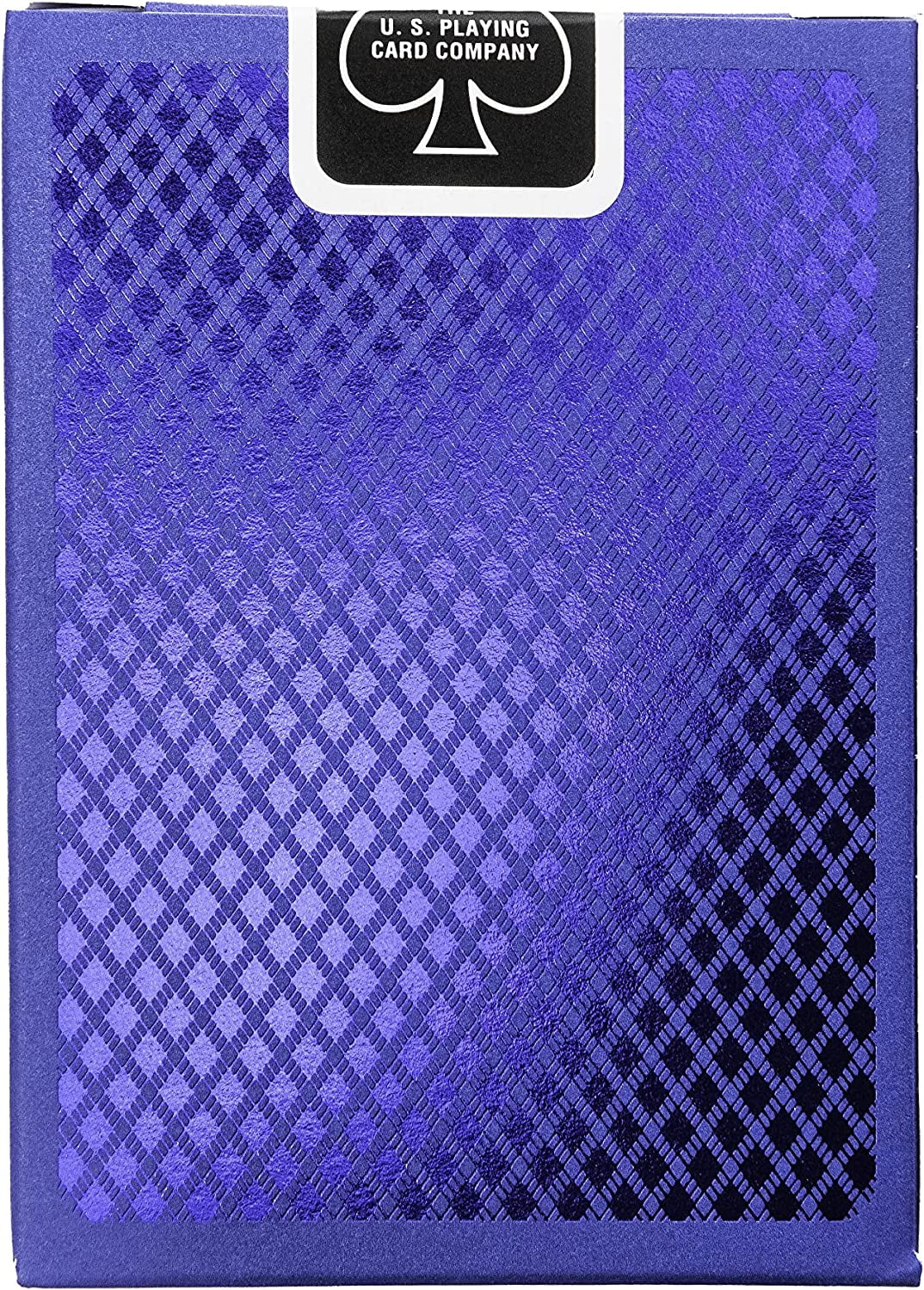 Bee MetalLuxe Playing Cards - Blue Foil Diamond Back, Standard Index ...