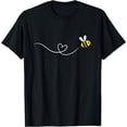 Bee Minimalist Art Line T-Shirt - Walmart.com