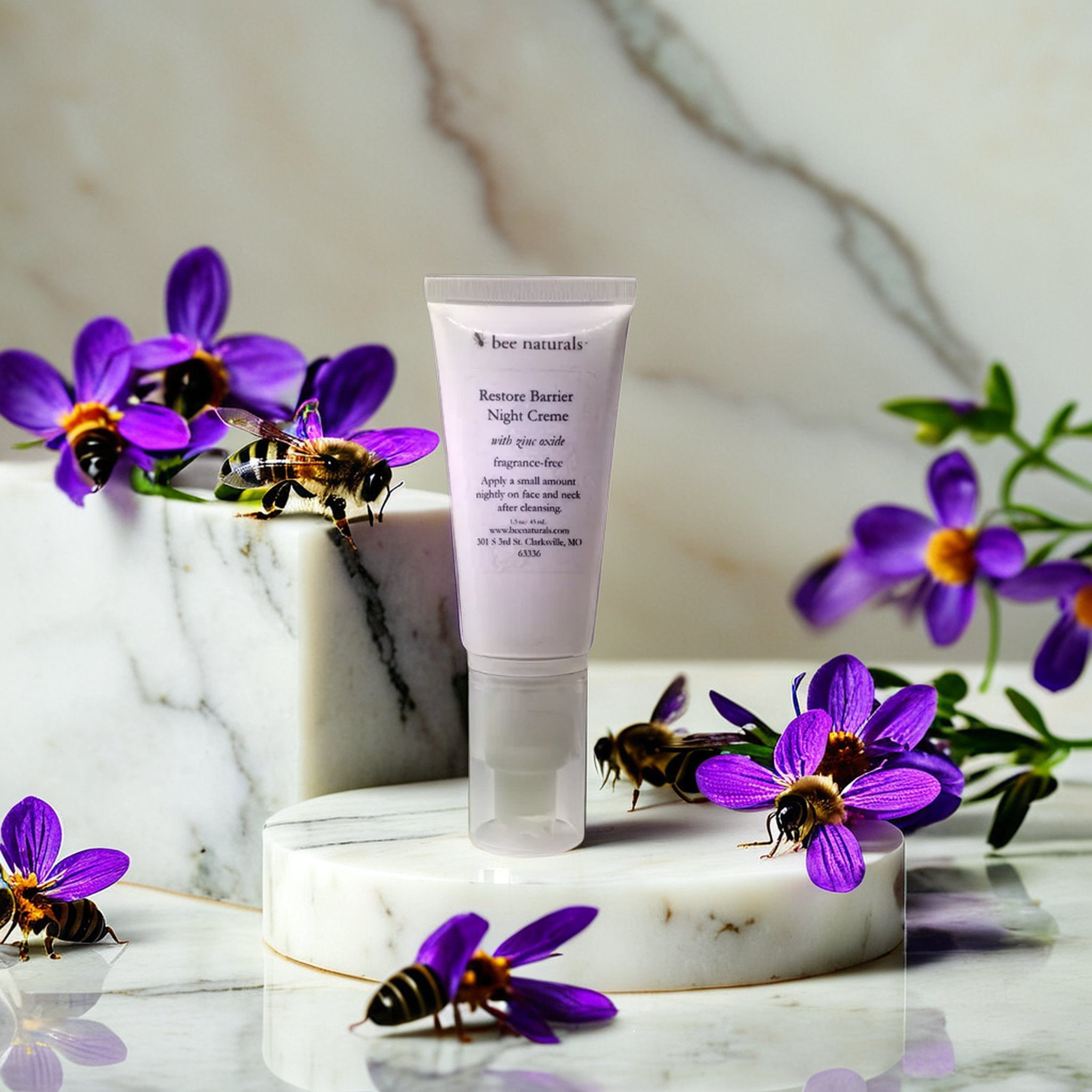 Bee Naturals Restore Night Crème with Zinc Oxide - Walmart.com