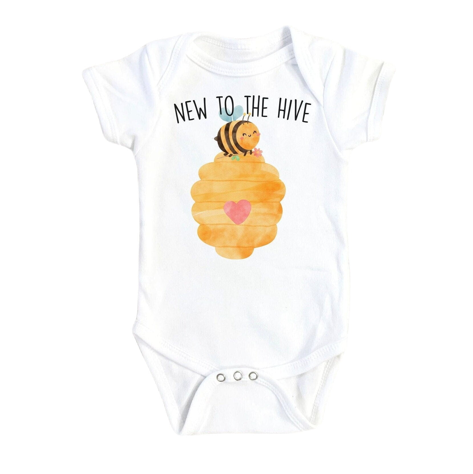 Bee New Hive - Baby Boy Girl Clothes Infant Bodysuit Funny Cute Newborn ...
