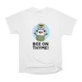 Bee On Thyme Cute Herb Insect Pun T-Shirt Tee Gift For Him Merch For ...
