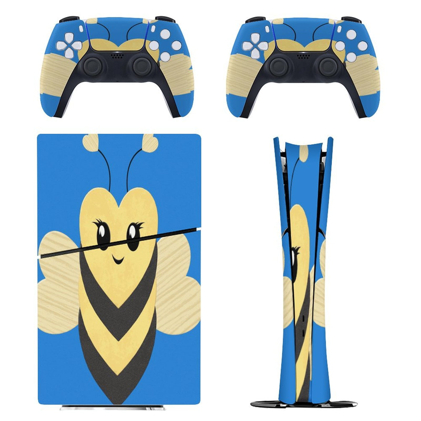 Bee PS5/PS5 Slim Digital Disc Skin Sticker For Console And Controller ...