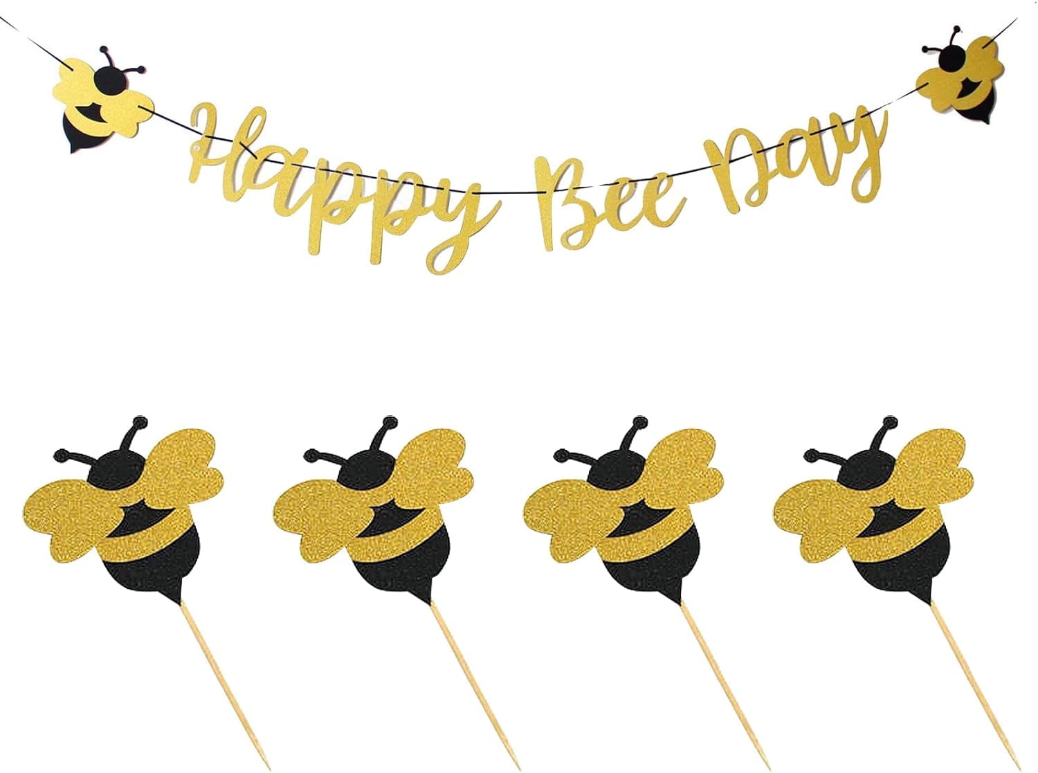 Bee Party Decorations Kit Paper Birthday Party Hanging Decoration ...