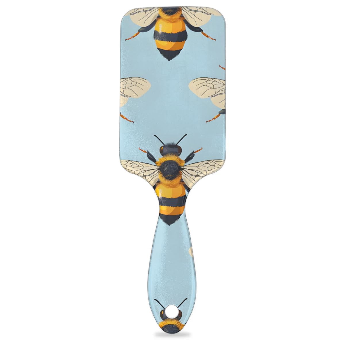 Bee Pattern Air Cushion Comb Large Cute Yellow Bee Hair Brush ，for Men ...