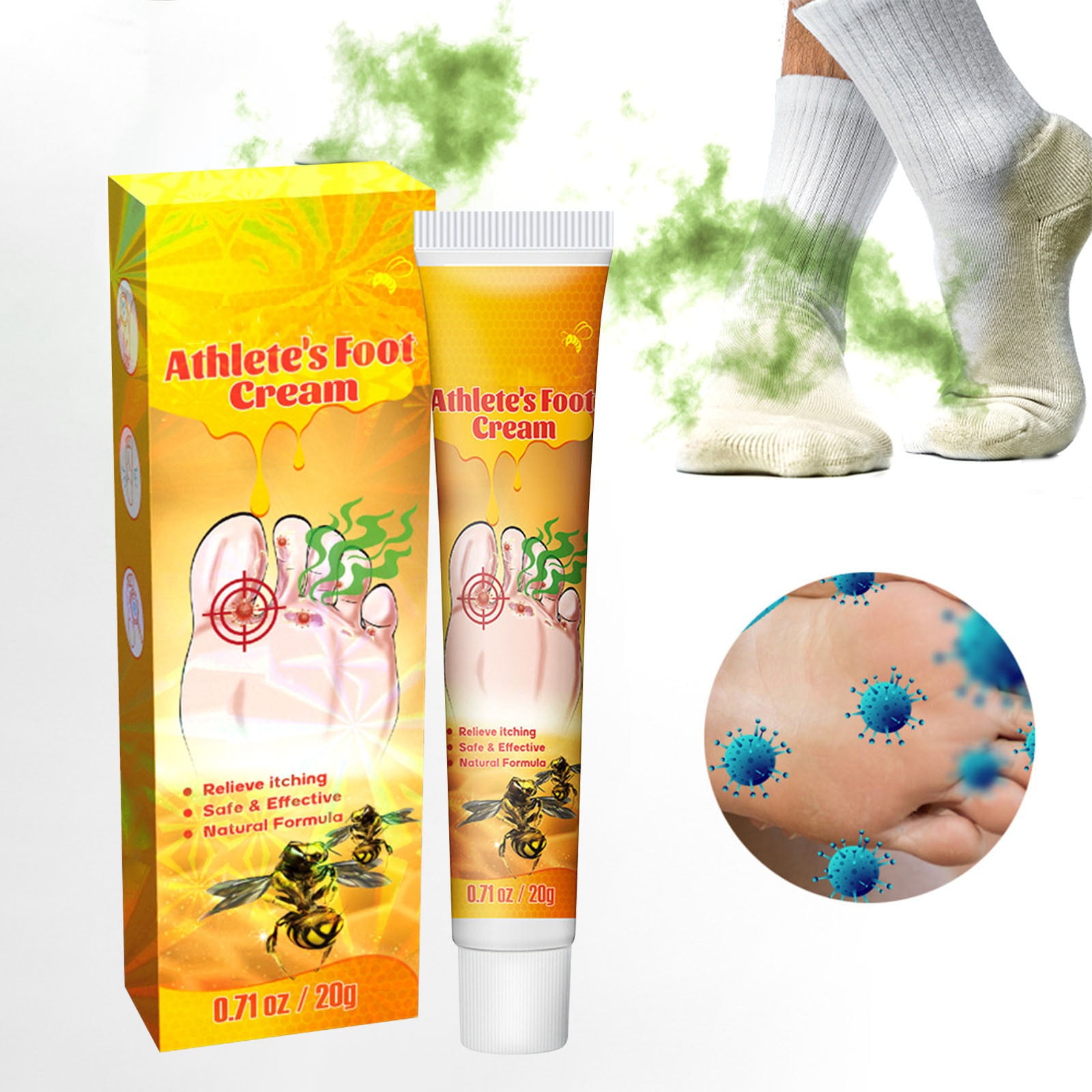 Bee Plaster Bee Bunion Health Cream Joint Massage Cream Moisturizing ...
