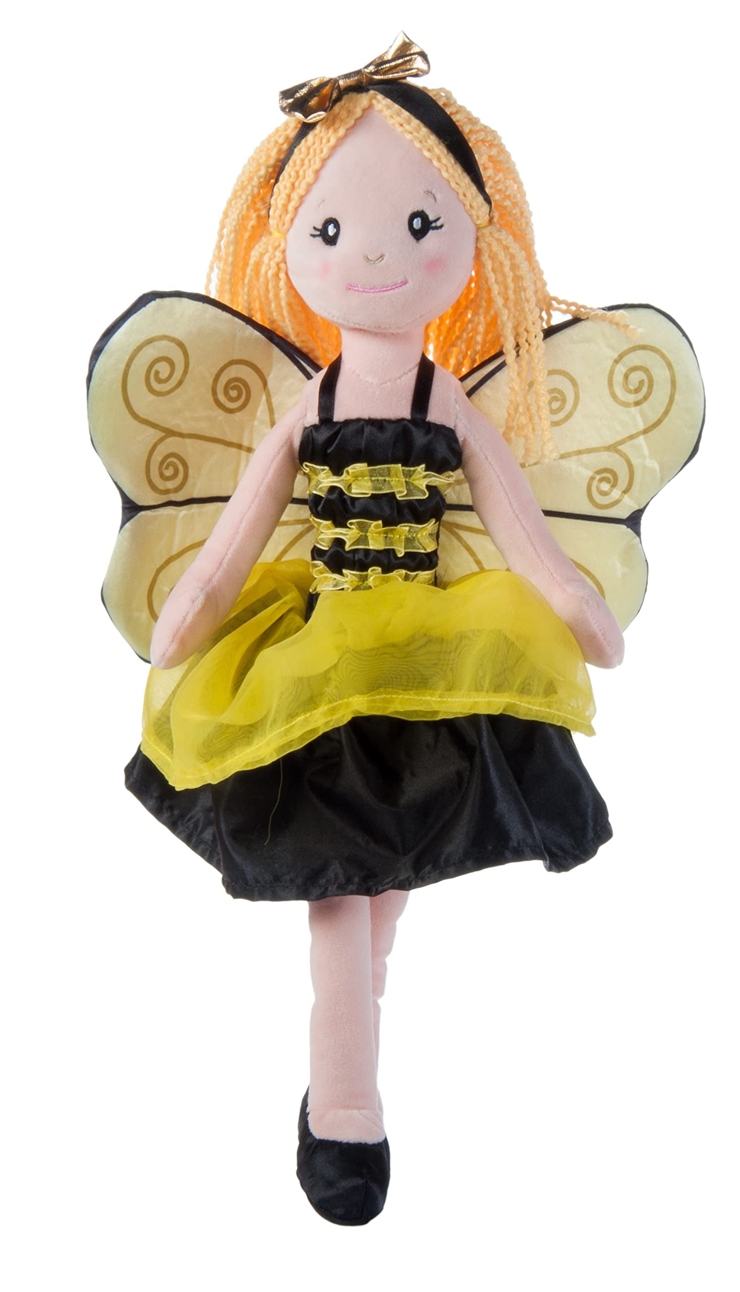 Bee Plush Doll, Gifts for Girls, Honey Bee Doll Plush Toy, 17 inch ...