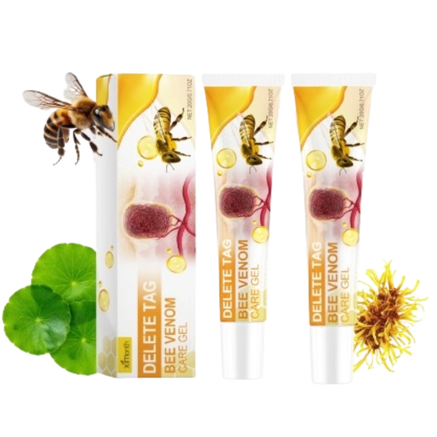 Bee Relief Skincare - Ointment & Gel, Pimple-Free Skin in Days, No ...