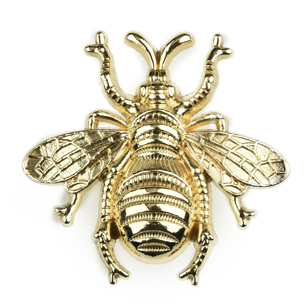 Bee Shape Wardrobe Knob Brass Furniture Handles Door Knobs and Handles ...