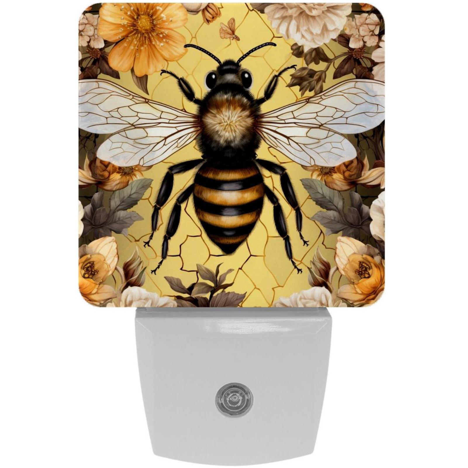 Bee Square LED Night Lights - Small, Portable, and Energy-Efficient ...