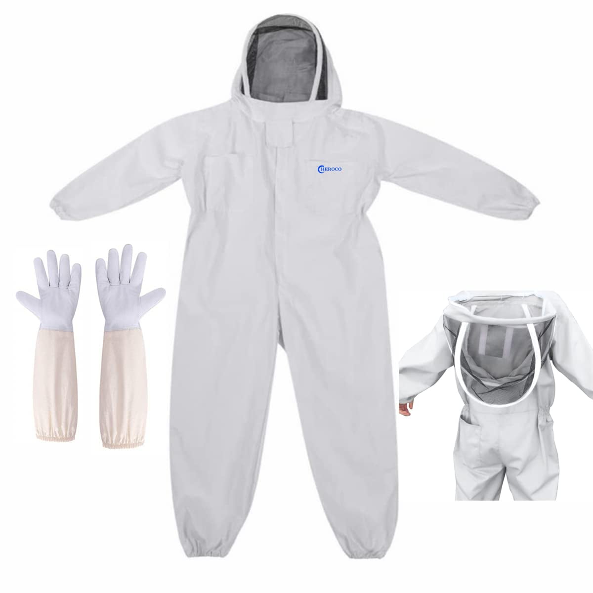 Bee Suit with Glove and Bee Hive Tool, Beekeeping Suit for Women/Men ...