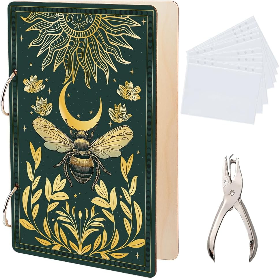 Bee Sun Moon Greeting Card Organizer Birthday Card Keeper Storage ...
