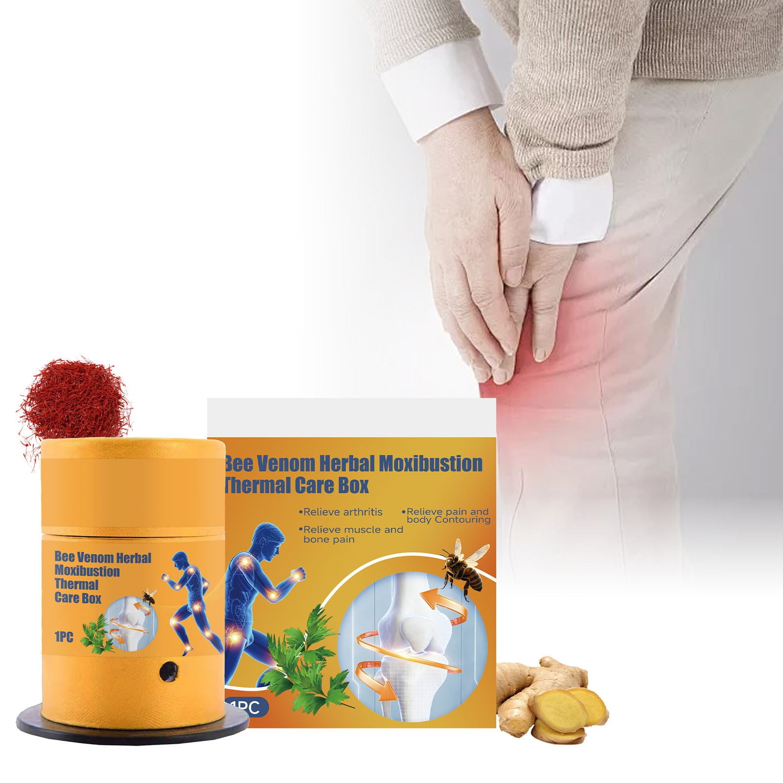 Bee Synovial Meniscus Health Cream, Joint Heel Penetrating Cream ...
