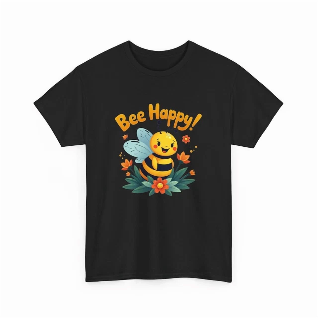 Bee T-Shirt S-5XL, Save The Bees Shirt, Honeybee Tee, Bee Happy Bee ...