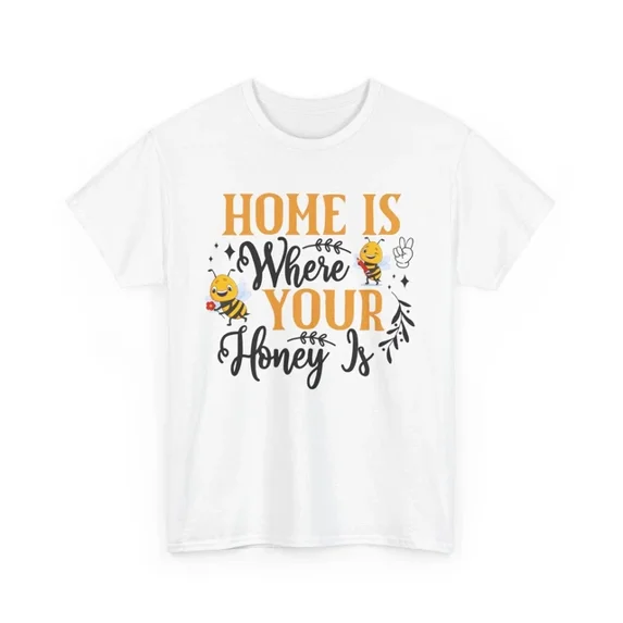 Bee T-Shirt S-5XL, Save The Bees Shirt, Honeybee Tee, Home Is Where ...
