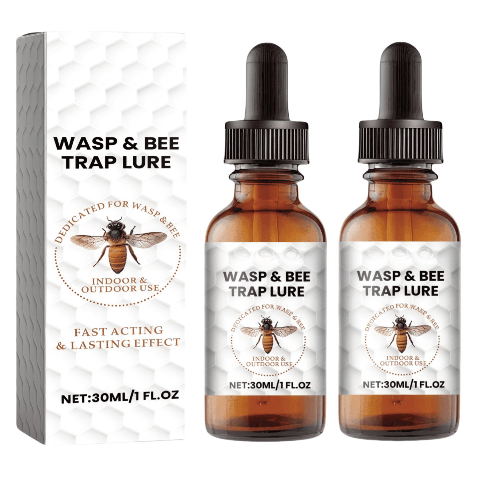 Bee Trap Bait, Bee lure - Updated Formula, Attract Wood Boring Bees ...