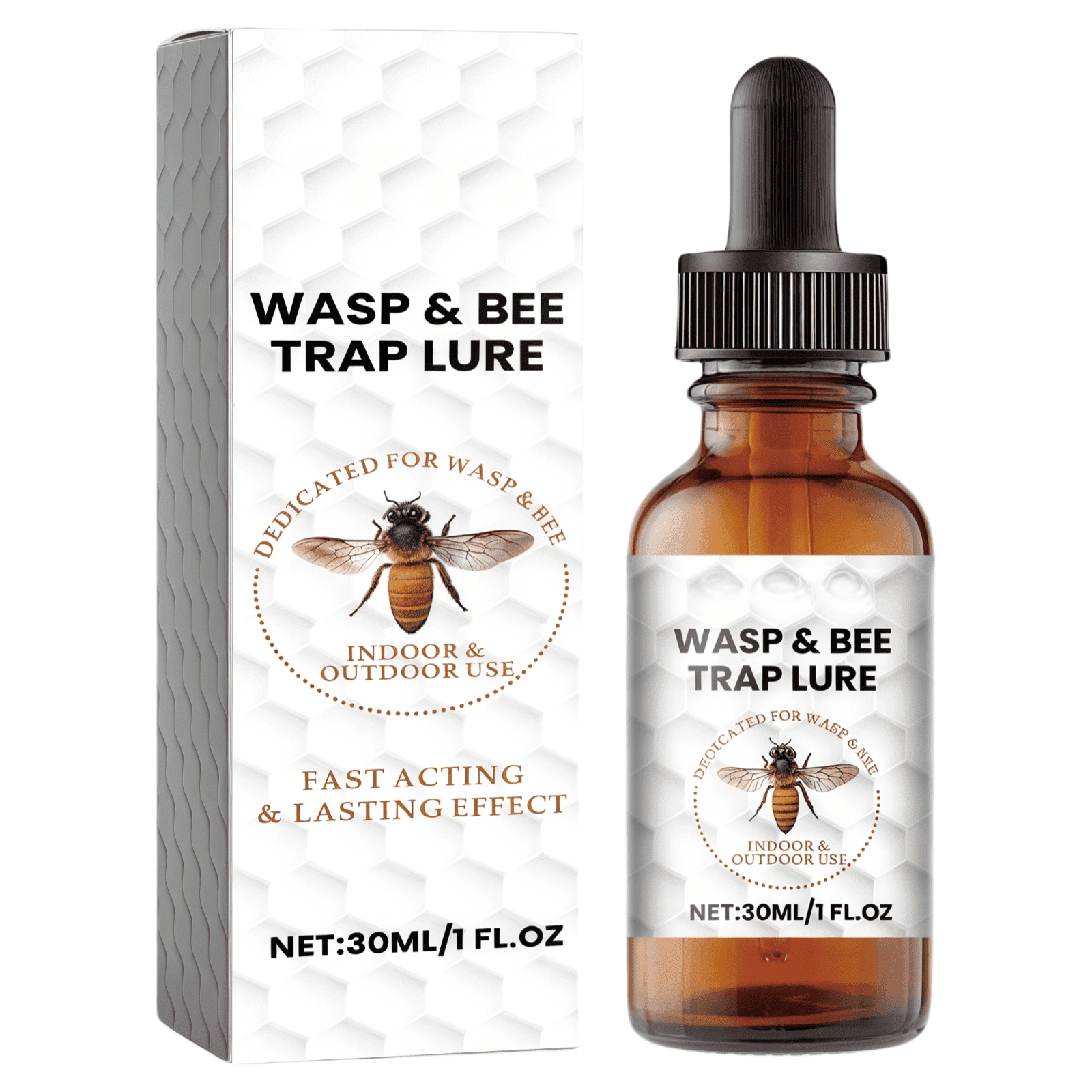 Bee Trap Bait, Bee lure - Updated Formula, Attract Wood Boring Bees ...