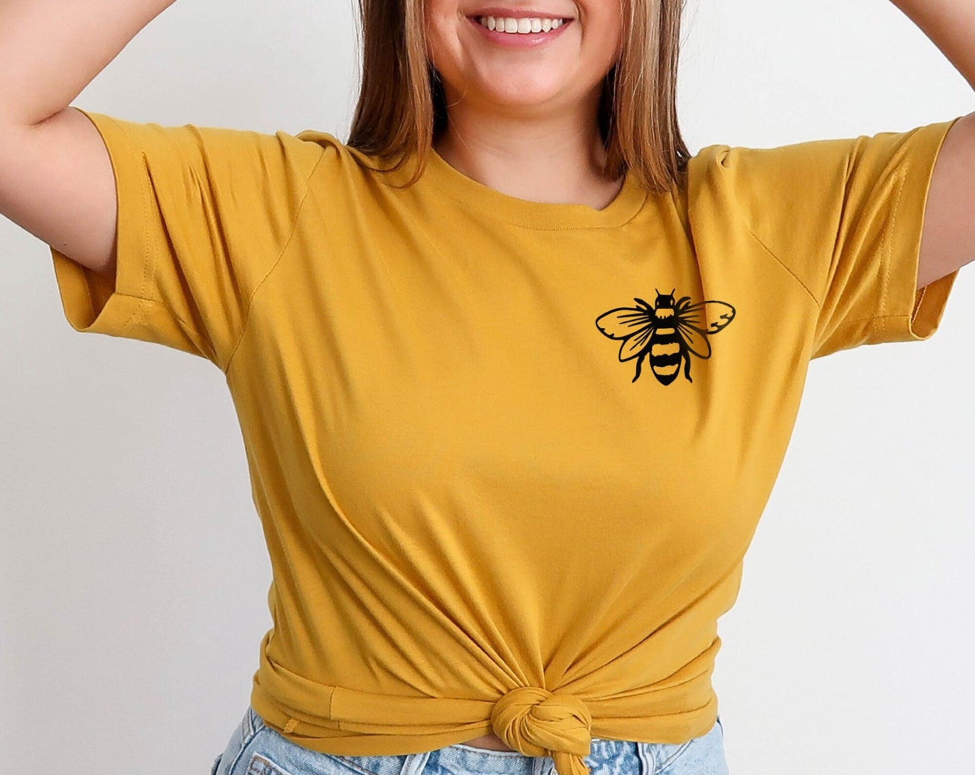 Bee Tshirt Beekeeper Shirt Pocket Bee Shirt Insect Shirts Earth Day ...