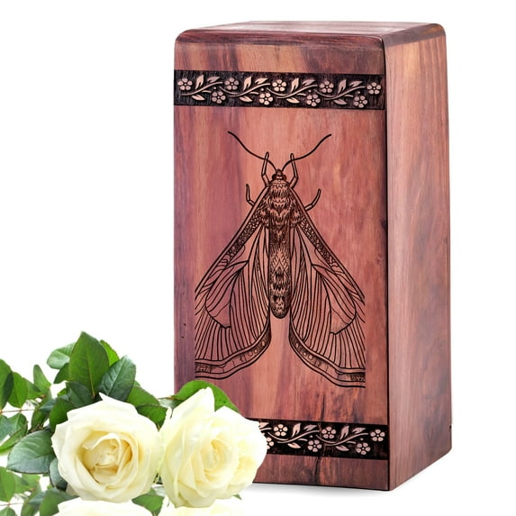 Bee Urn - Wooden Urns For Human Ashes Adult - Bee Funeral Cremation ...